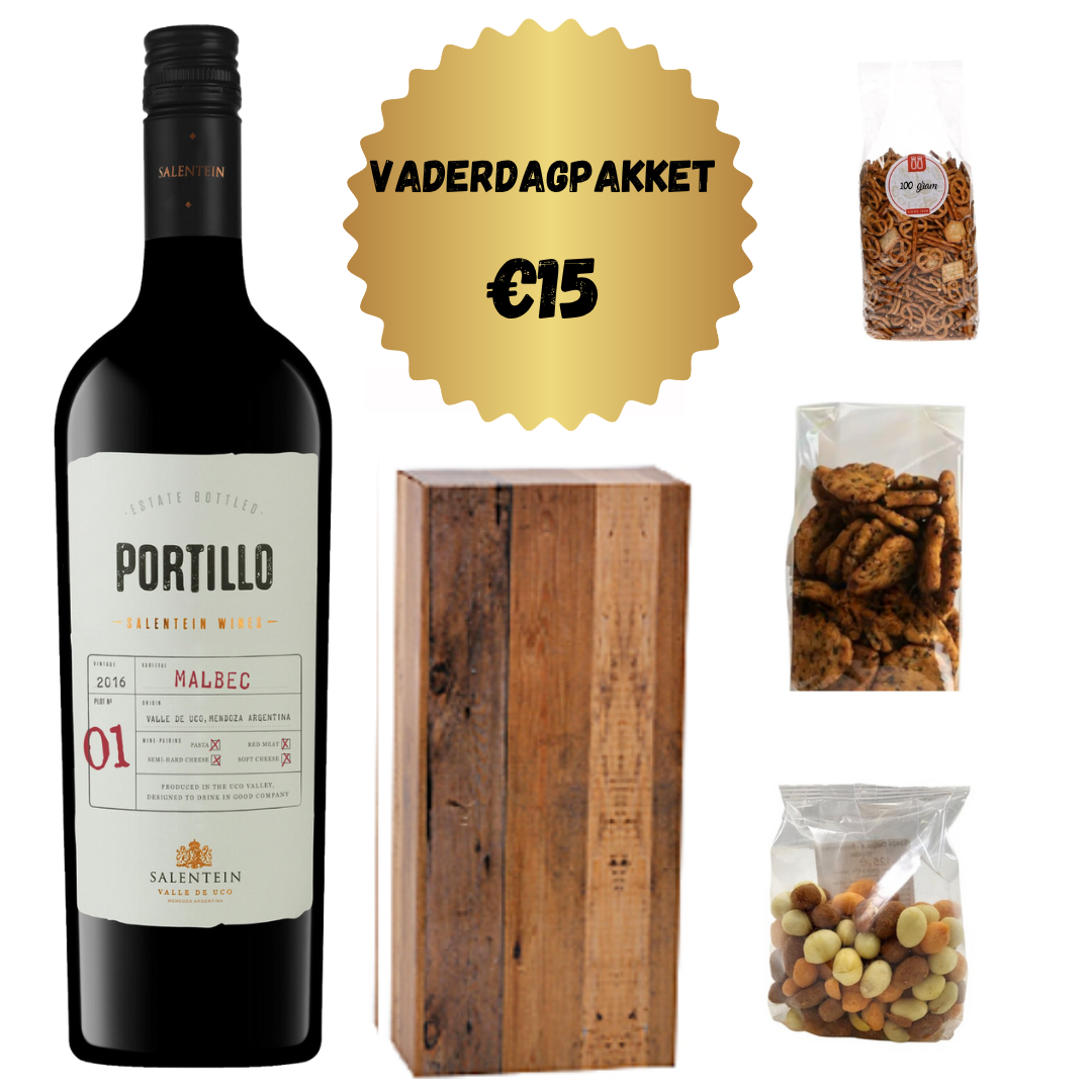 Flesjewijn.com | Vaderdagpakket met rode wijn